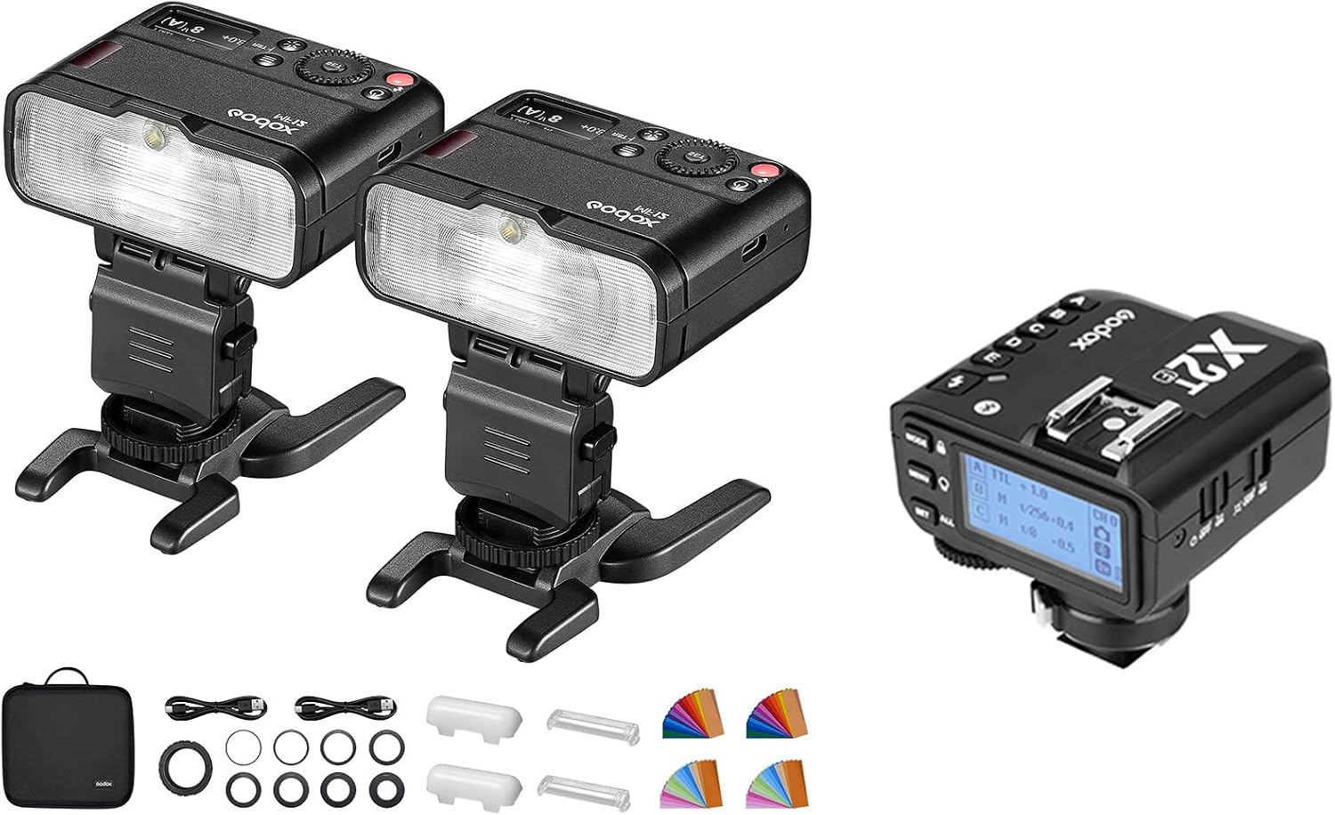 Amazon.com : Godox Macro Flash MF12-K2 Kit with Godox X2T-F 2.4G ...