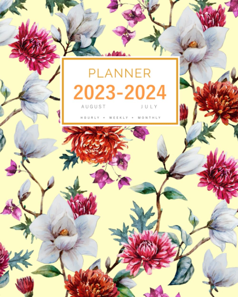 Planner August 2023-2024 July: 8x10 Large Notebook Organizer with ...