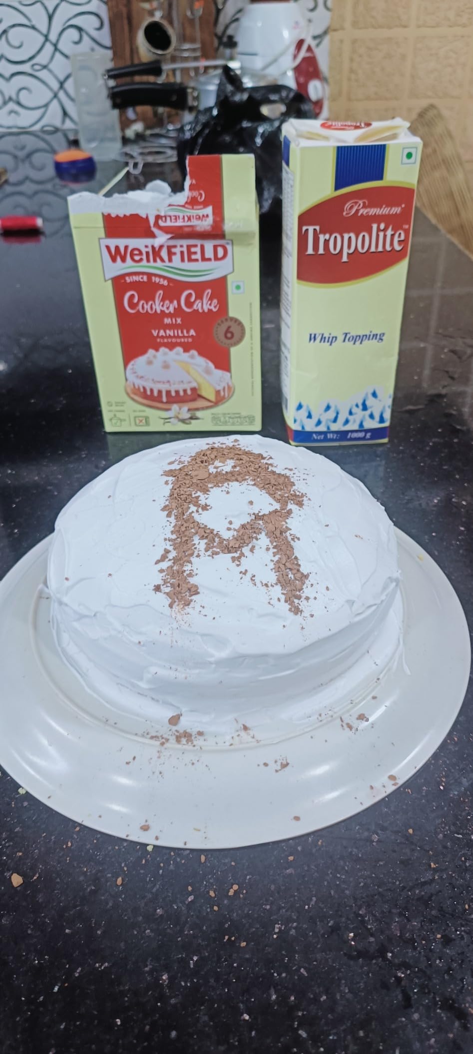 Weikfield Cooker Cake Mix, Vanilla, 150g : Amazon.in: Grocery & Gourmet ...