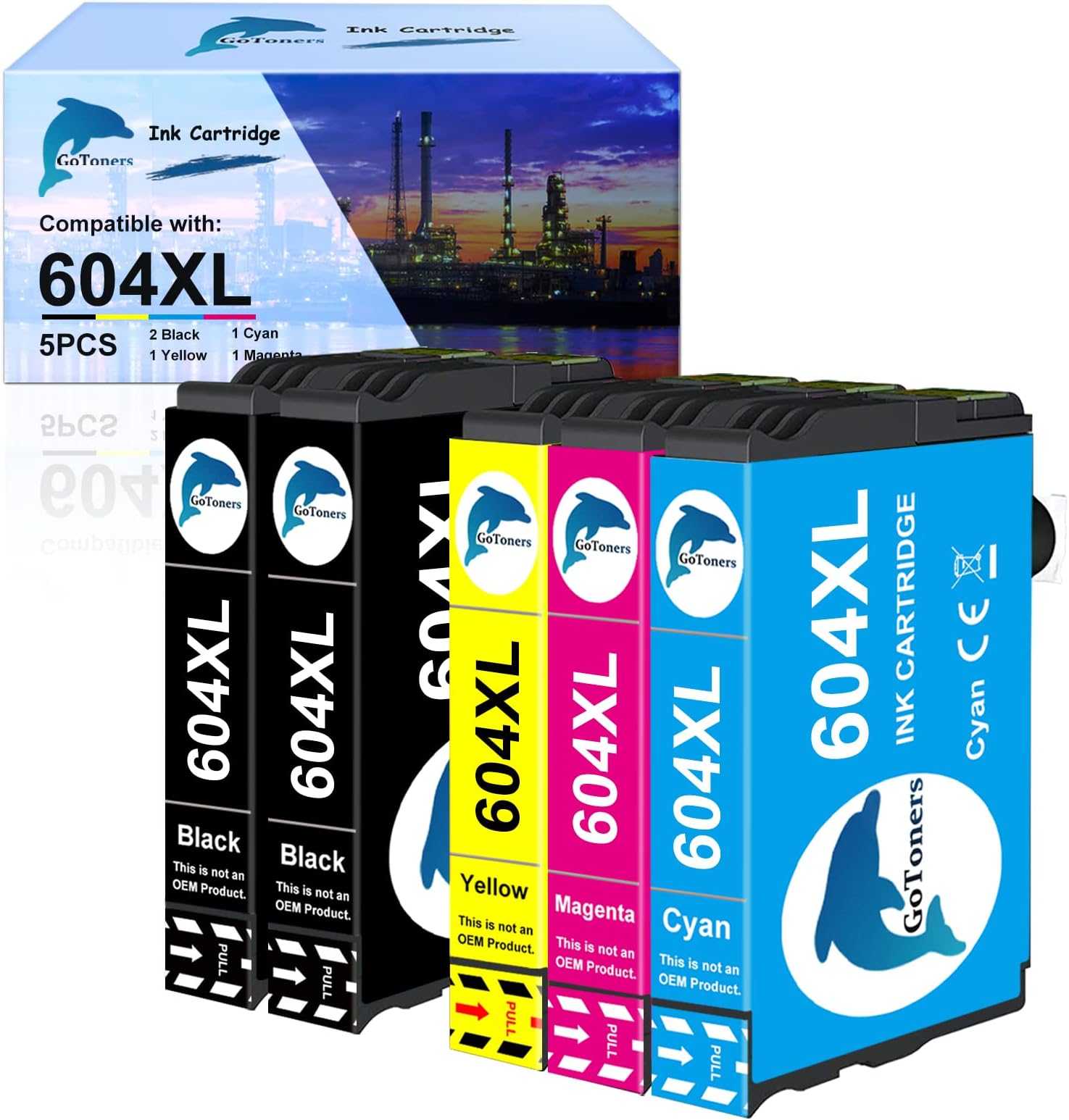 GoToners 604XL Cartucce Compatibili per Epson 604 XL Multipack per ...