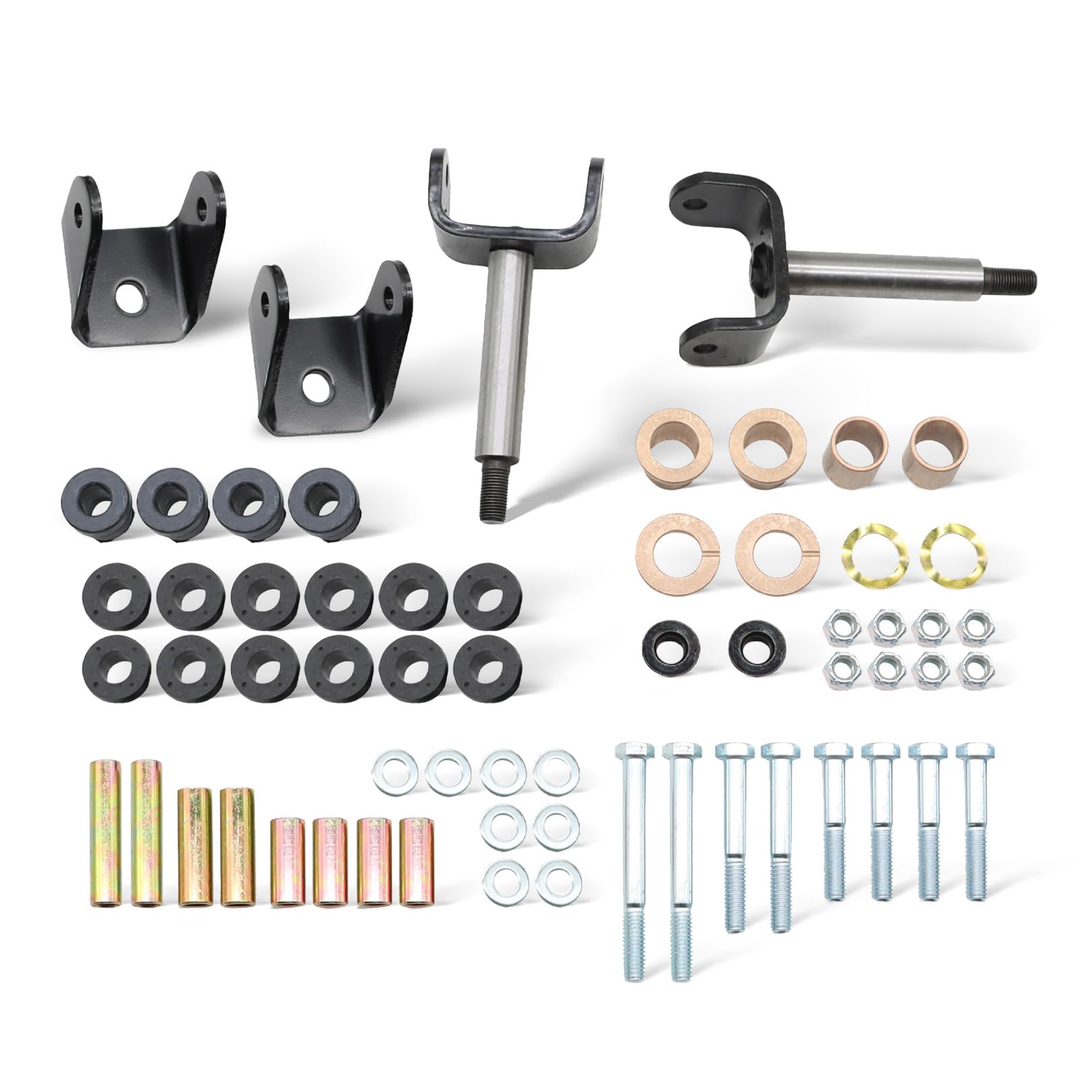 Amazon.com : Nakkaa Front End Repair Kit King Pin Bushing Kit ...