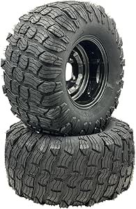 Amazon.com: Set of 2-22x10-10 Reaper Wheel Assembly (022-2028-00 Compatible) : Patio, Lawn & Garden
