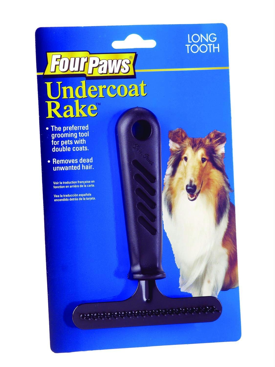Four Paws Dog Long Tooth Grooming Under Coat Rake : Amazon.in: Pet Supplies