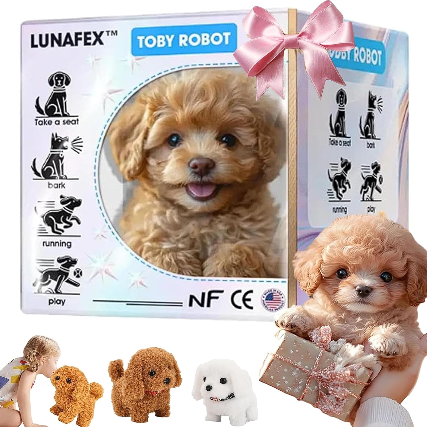 Amazon.com: Robot Dog - Robot Bionic Puppy, Robotic Puppy Dog Realistic ...