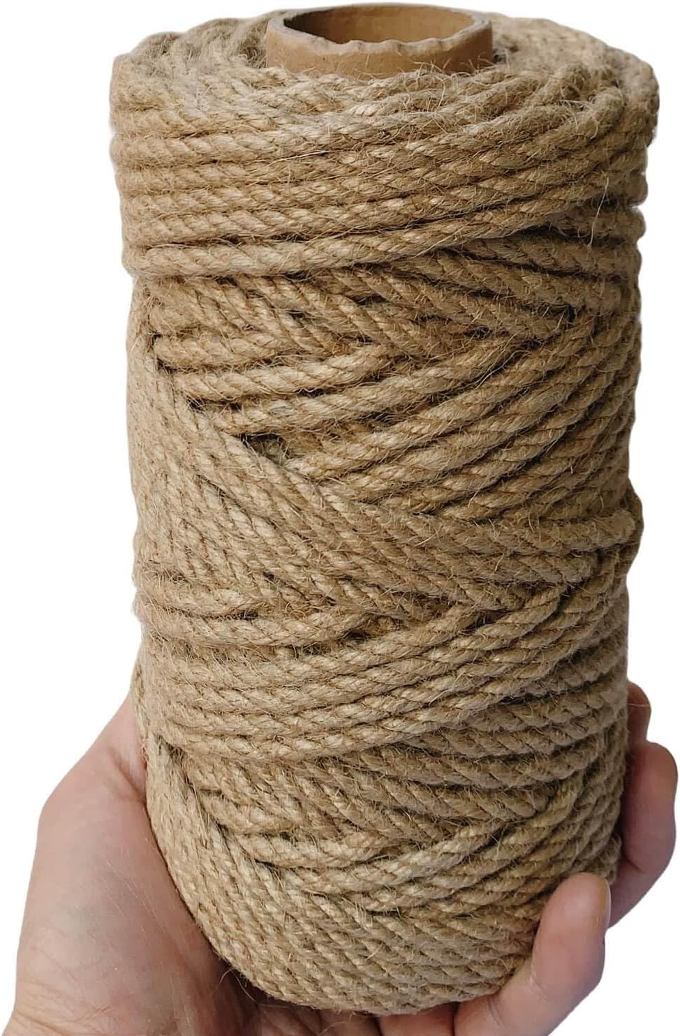 Amazon.com: Tenn Well 5mm Jute Rope, 100 Feet 4Ply Twisted Heavy Duty ...