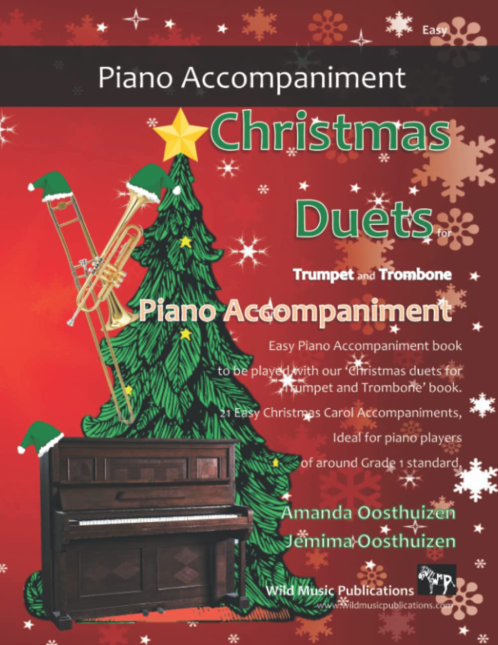 Amazon | Christmas Duets Piano Accompaniment for Trumpet and Trombone ...