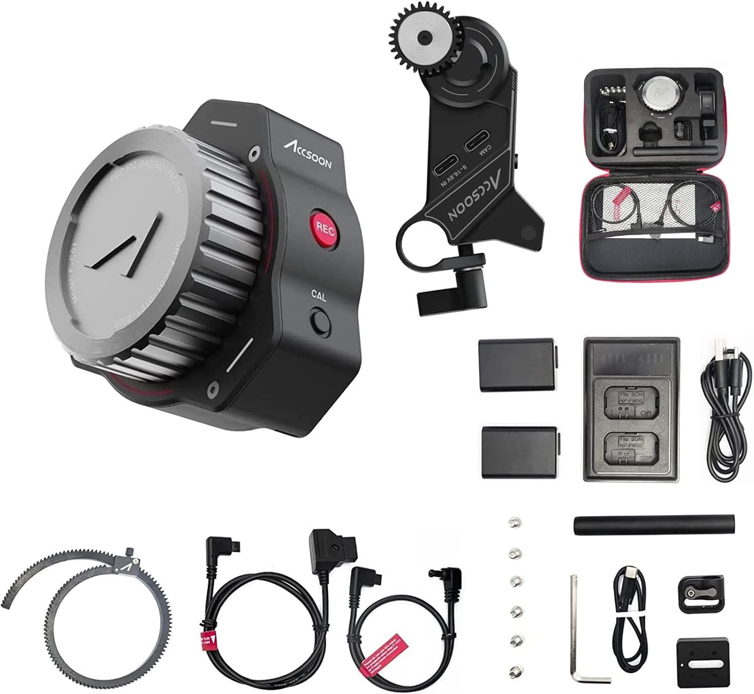 Amazon.com : Accsoon F-C01 Wireless Follow Focus System,100m/300ft ...