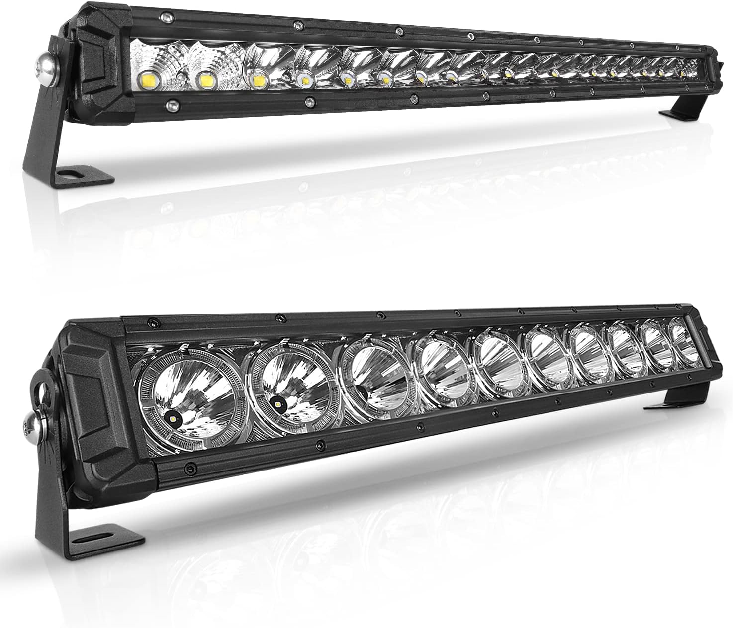 Amazon.com: Rigidhorse 22Inch Led Light Bar 180W and 100W Single Row ...