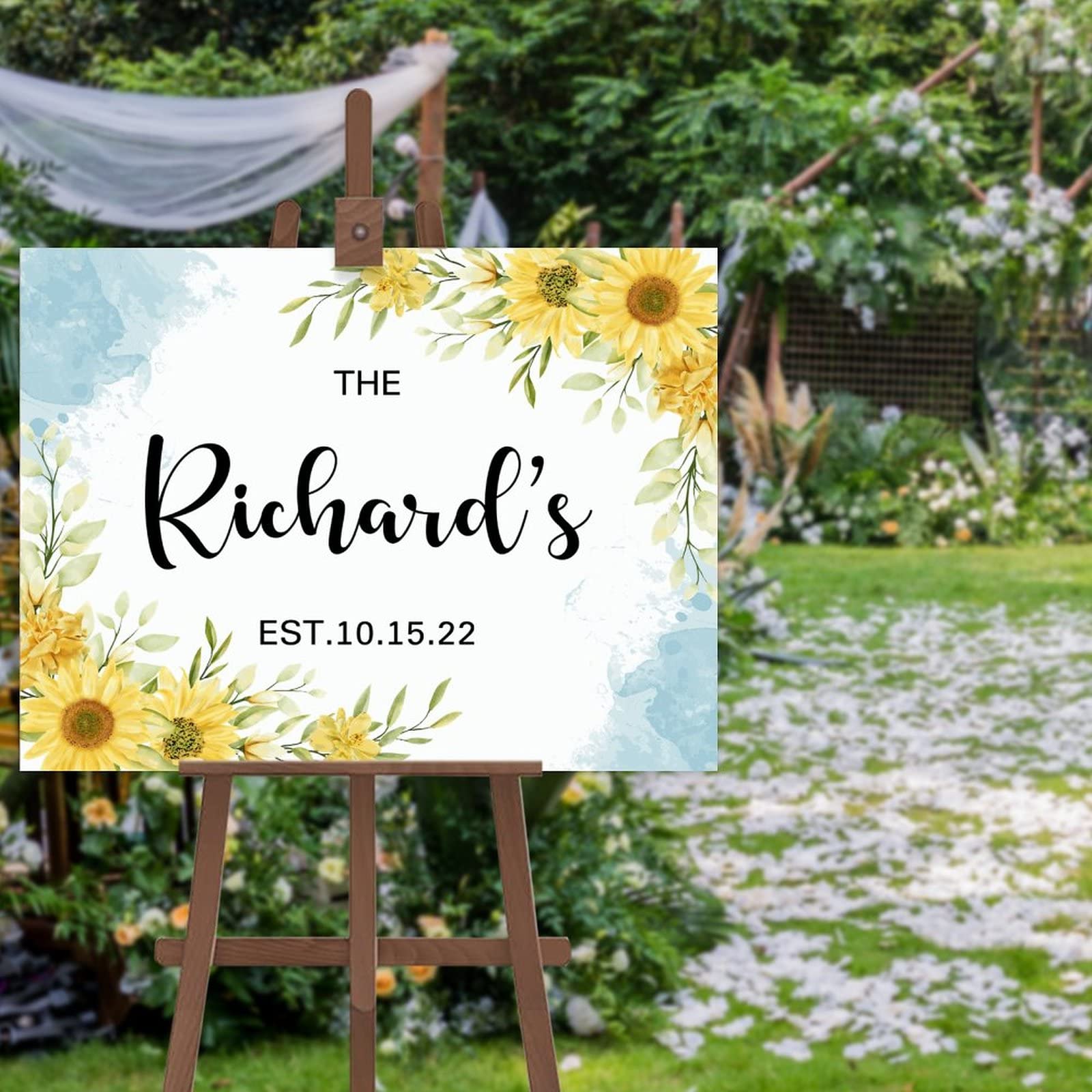 Guest Wedding Welcome Sign