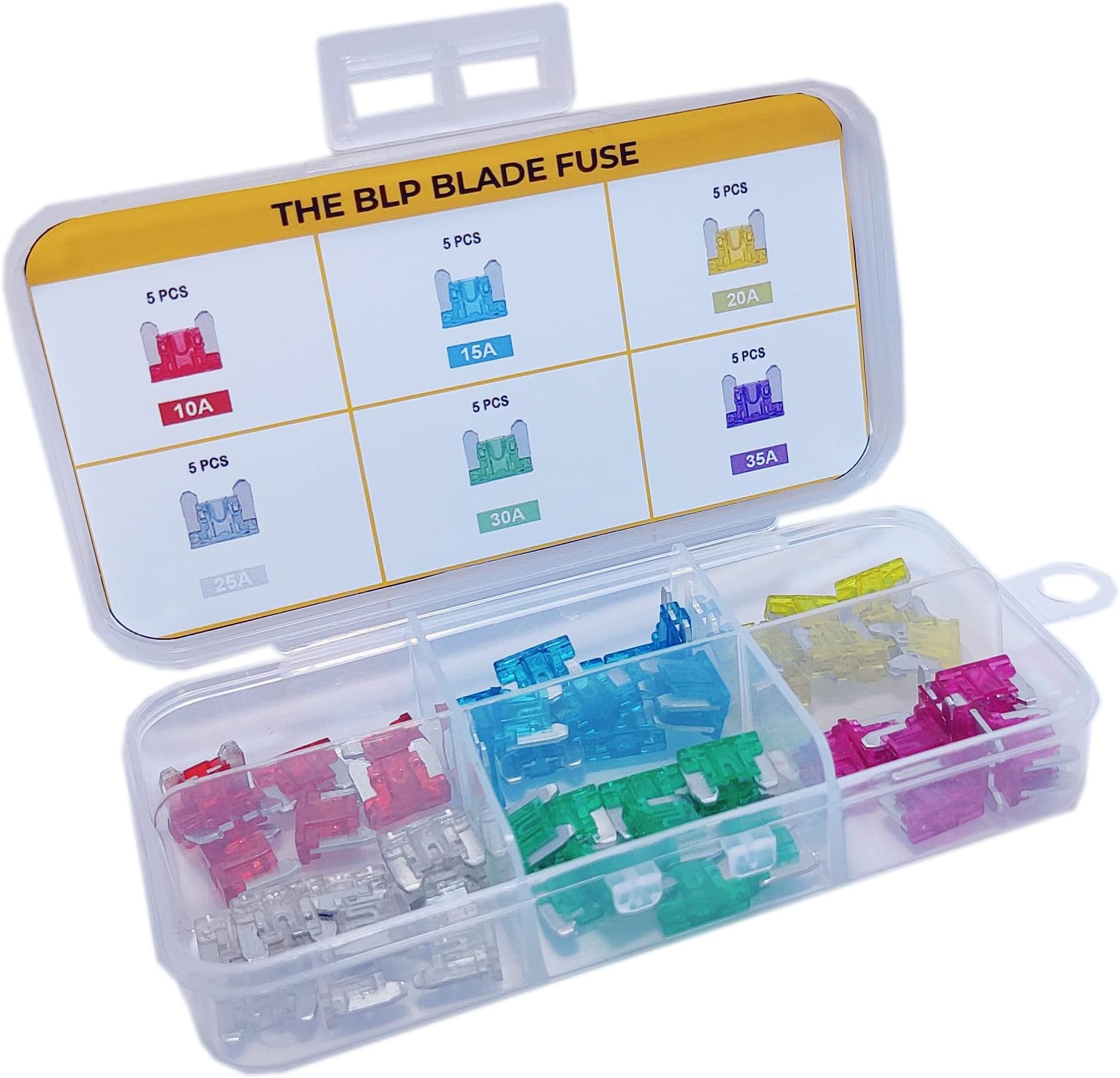THE BLP Automotive Micro Mini Blade Fuse For Car, Bike & Truck 10, 15 ...