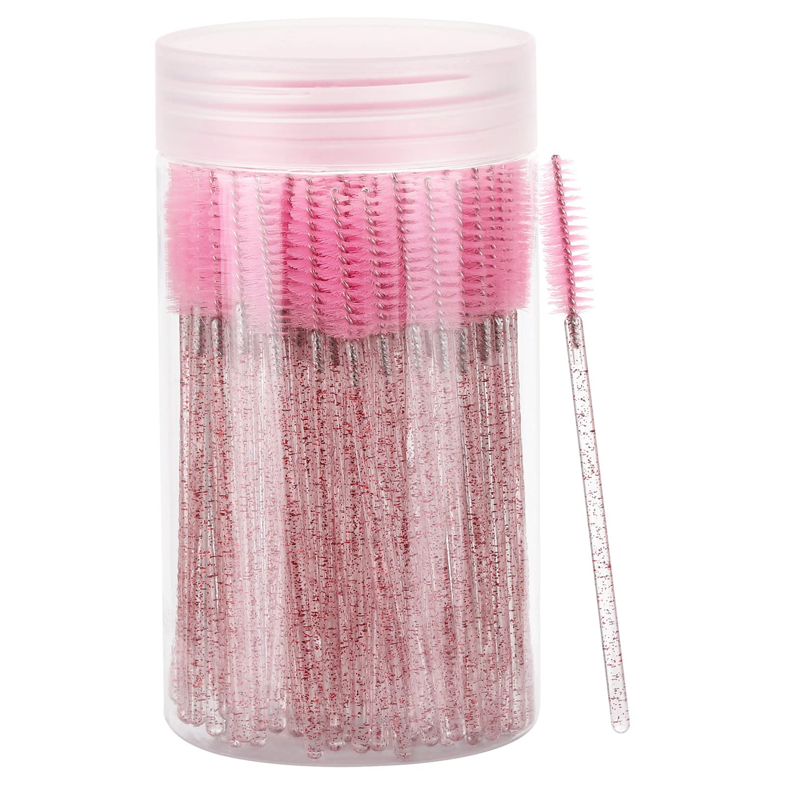 Amazon.com: 100 Pcs Disposable Mascara Wands, Lash Brushes with ...