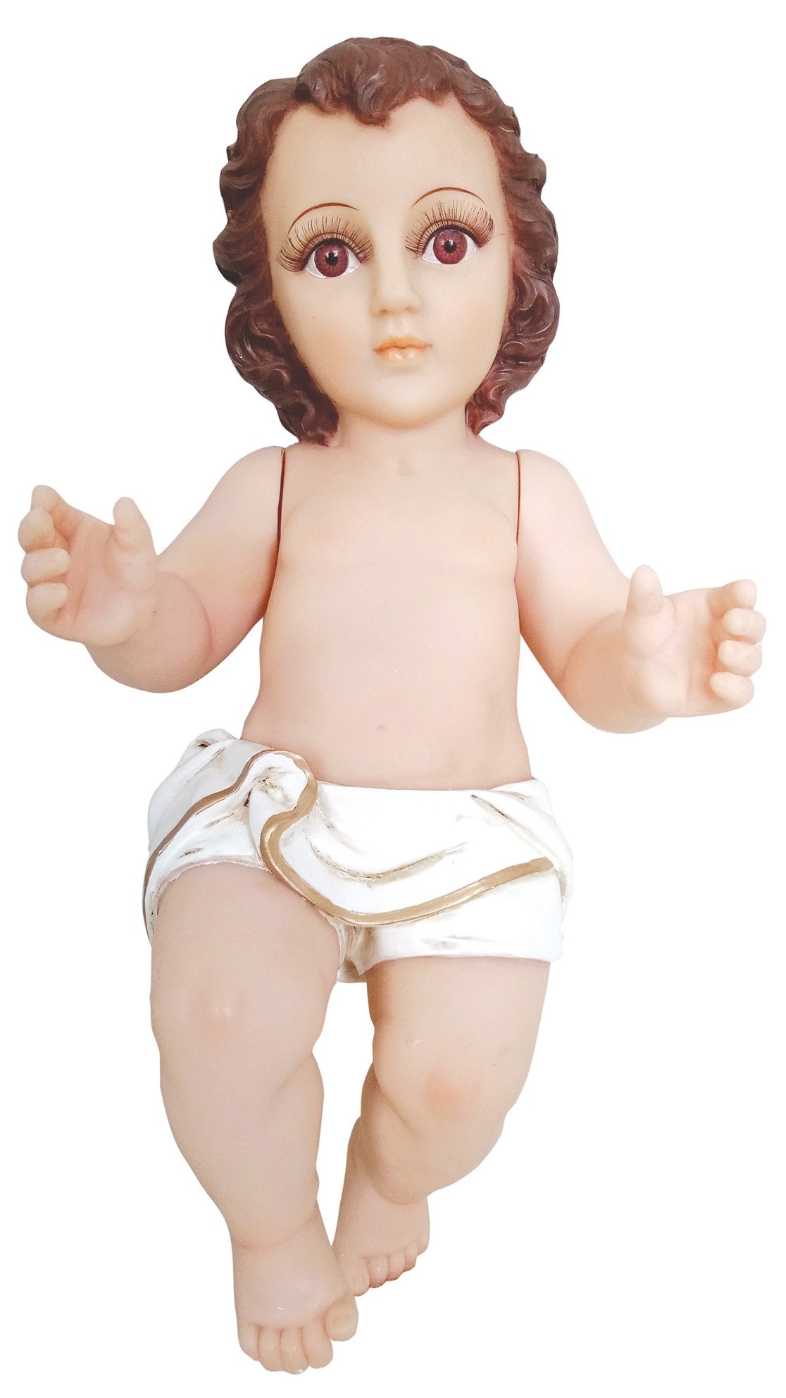 Amazon.com: Love's Gift Baby Jesus with Glassed Eyes and Eyelash ...