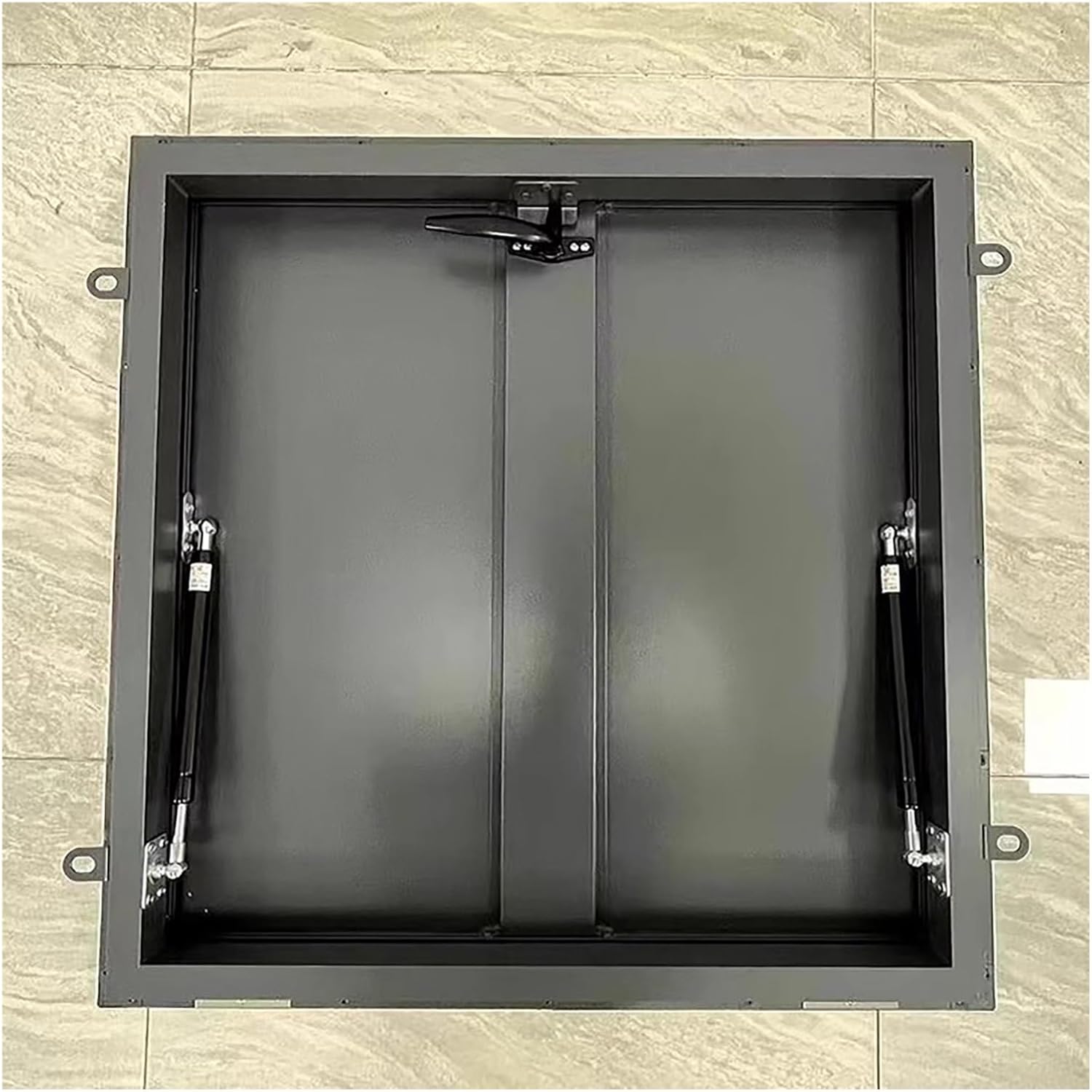 Custom Roof Access Hatch - Ventilated Metal Inspection Door for Pitched ...