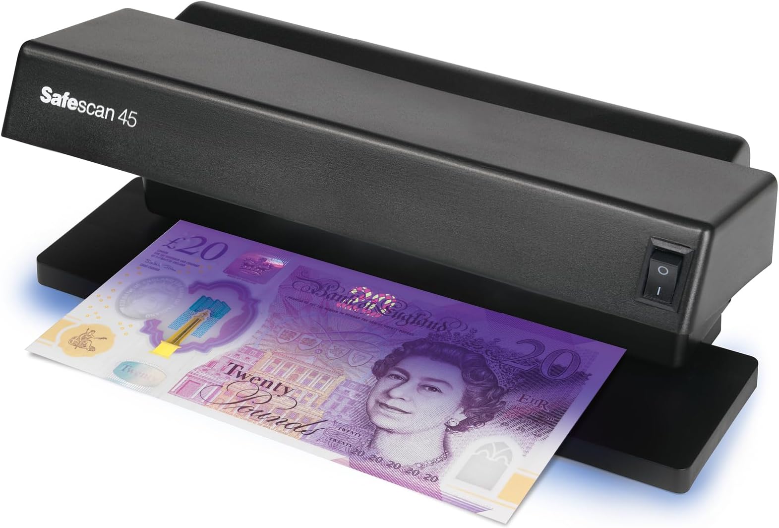 Safescan 45 UV Counterfeit Money Detector that Checks Banknotes, Credit ...