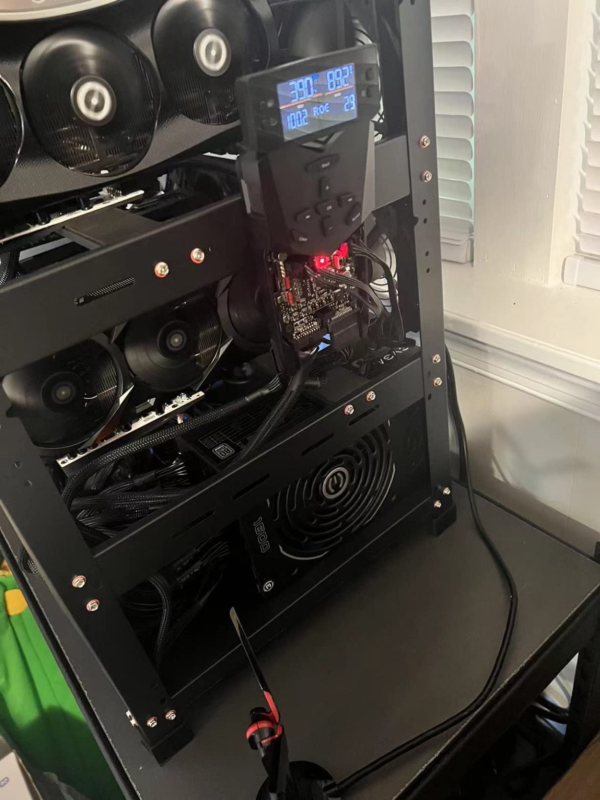 $9/mo - Finance XIANXIAN Mining Rig Frame 12 GPU, Open Air Mining Rig ...