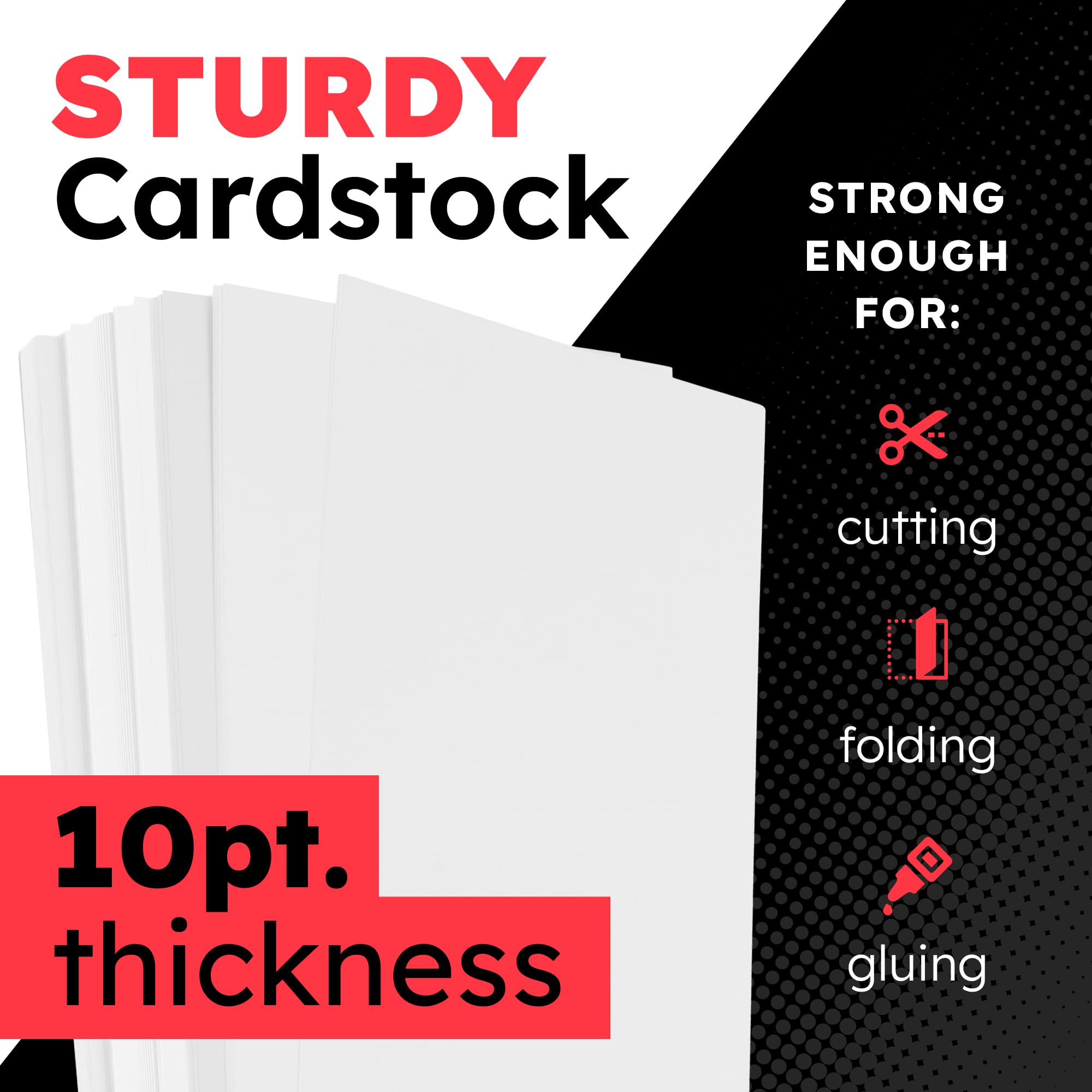Snapklik.com : Hygloss Small Poster Board 4x11 - 100 Poster Boards Bulk ...