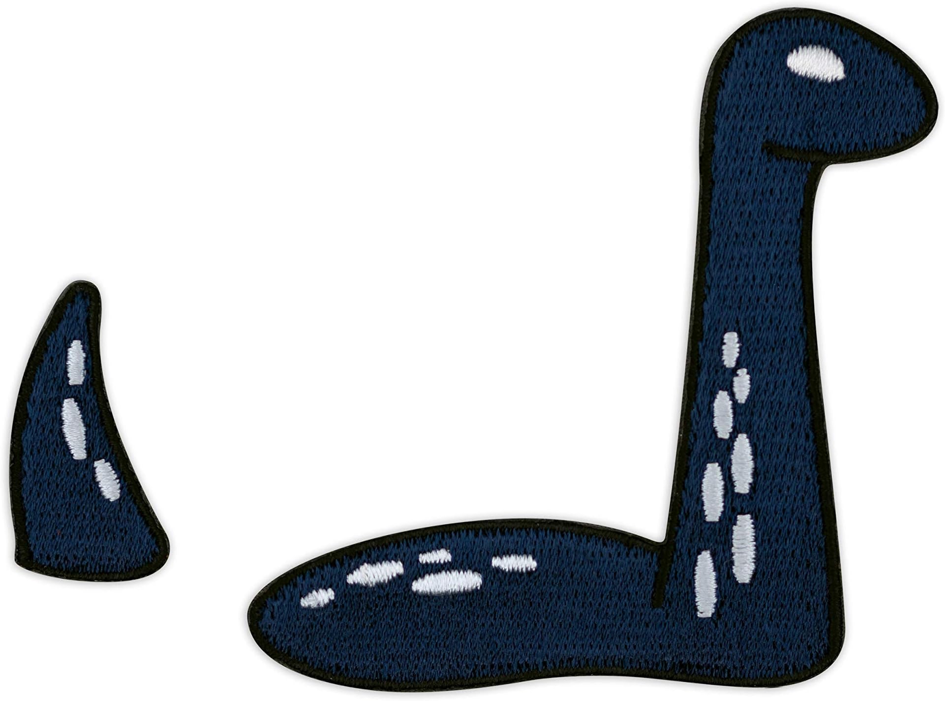Amazon.com: Winks For Days Loch Ness Monster Nessie Embroidered Iron-On ...