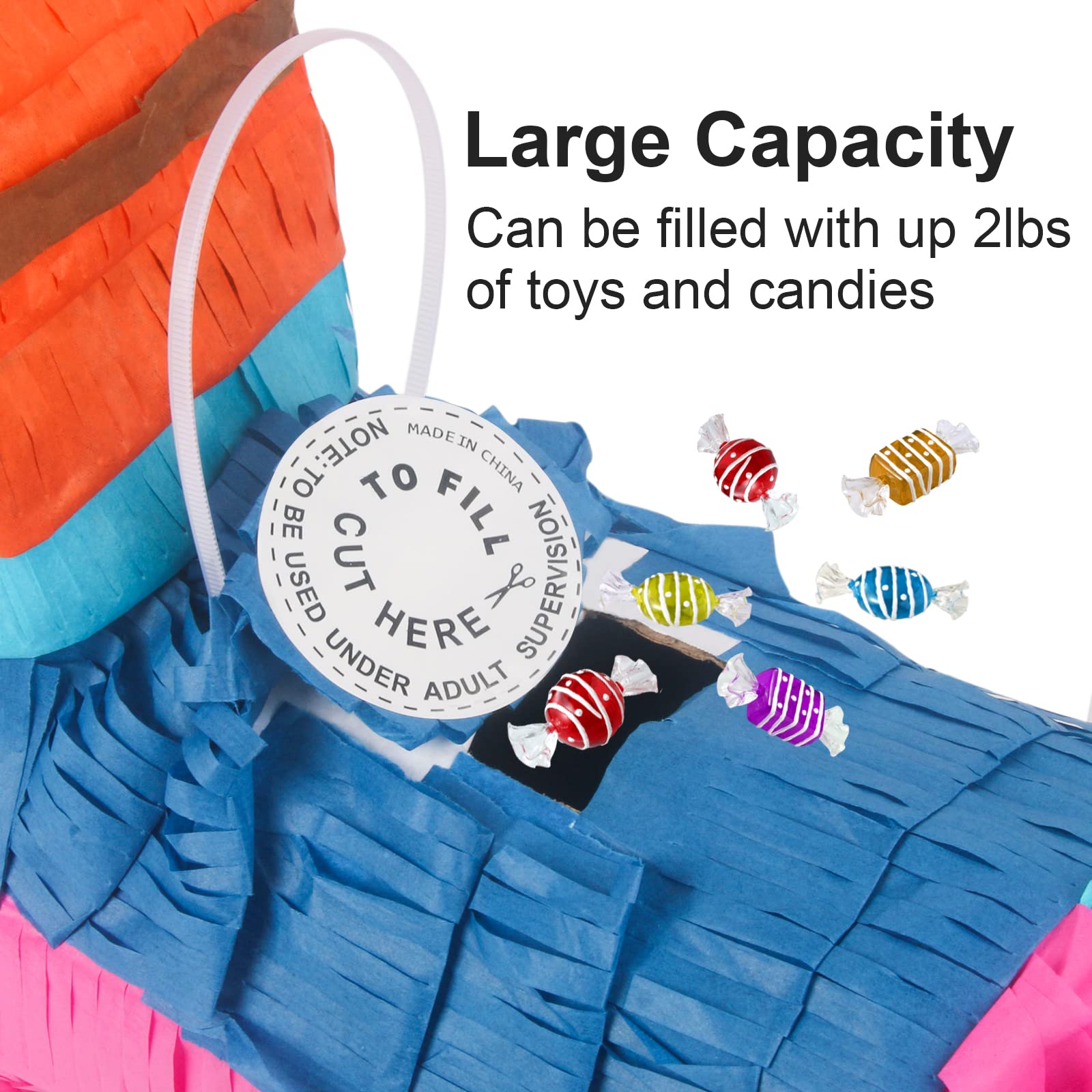 Snapklik.com : Donkey Pinatas - 2 Sizes Mexican Pinatas