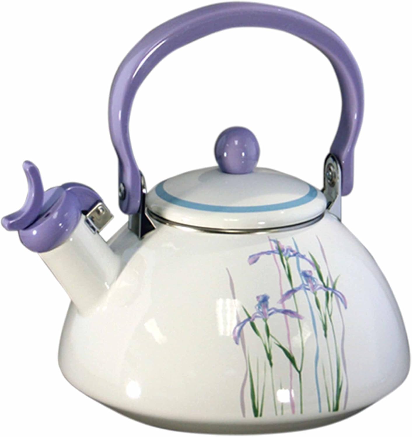 Amazon.com: Corelle Coordinates Shadow Iris 2.2 Quart Whistling ...