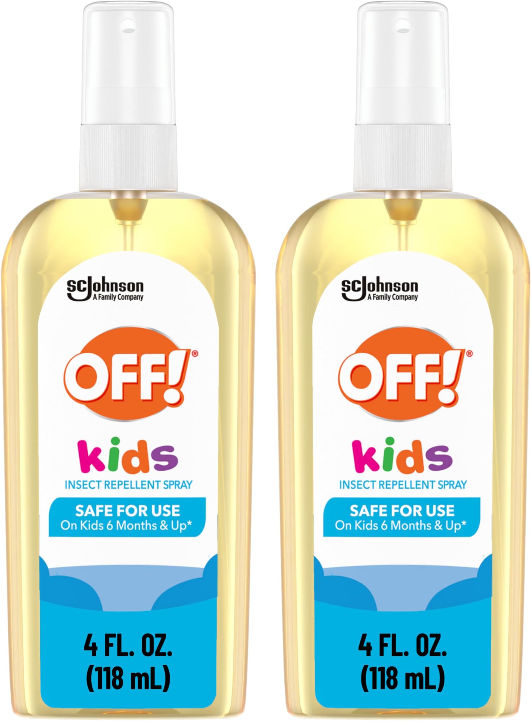 Amazon.com: OFF! Kids Insect Repellent Spray, 100% Plant Based Oils ...