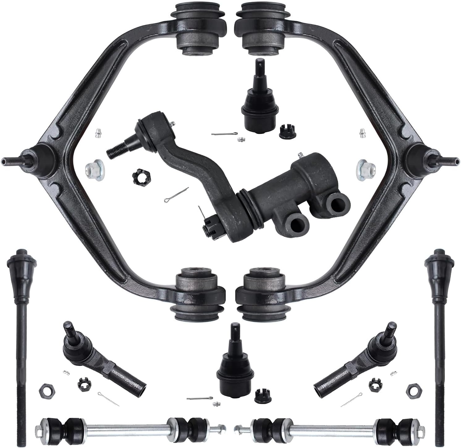 Amazon.com: Detroit Axle - 11pc Front End Kit for 2011-2019 Chevy ...