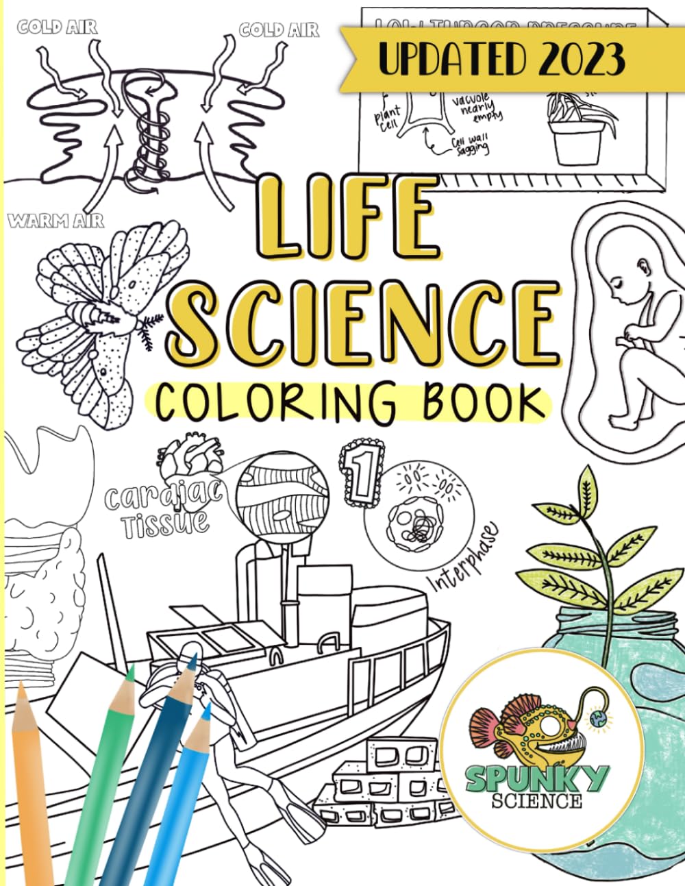 Amazon.com: Life Science Coloring Book: 9798842323630: Saied, Morgan ...