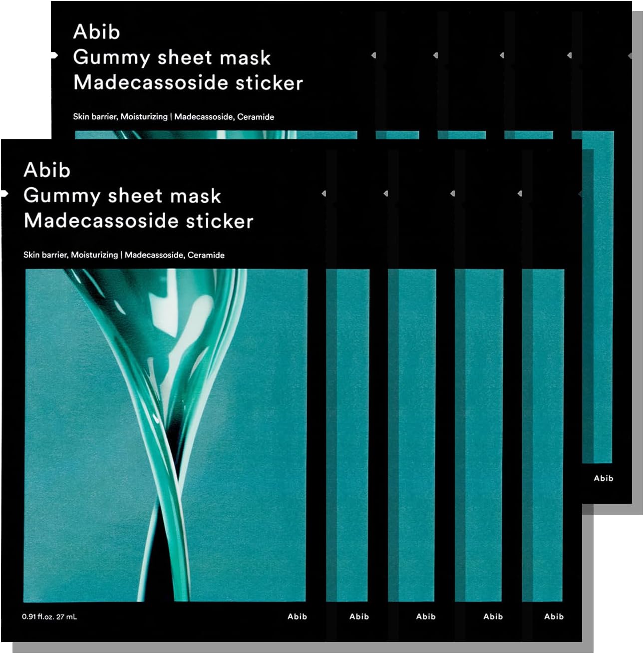 Amazon.com : Abib Gummy Sheet Mask 10 Sheets Madecassoside ...