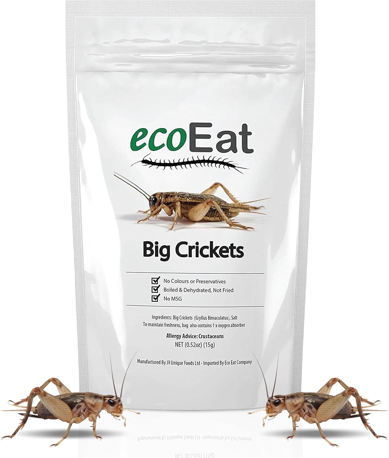ecoEat Edible Insects Big Black Crickets to Eat – Edible Bugs Edible ...