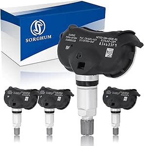 Amazon.com: Sorghum Tire Pressure Monitoring System - Pre-Programmed TPMS Sensors 4 Pcs 315MHz ...