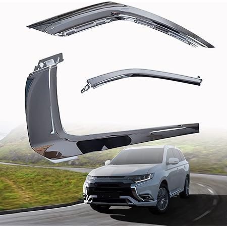 Amazon.com: 3-Piece Front Bumper RH Chrome Trim Molding Strip Set Fit ...
