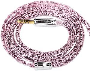 Amazon | 【KBEAR ST18】mmcx4.4mmリケーブル 5N 16芯無酸素銅銀メッキケーブル バランス交換用ケーブル 音質改善 電気メッキ銅金ケ一プル 耳掛けデザイン ...