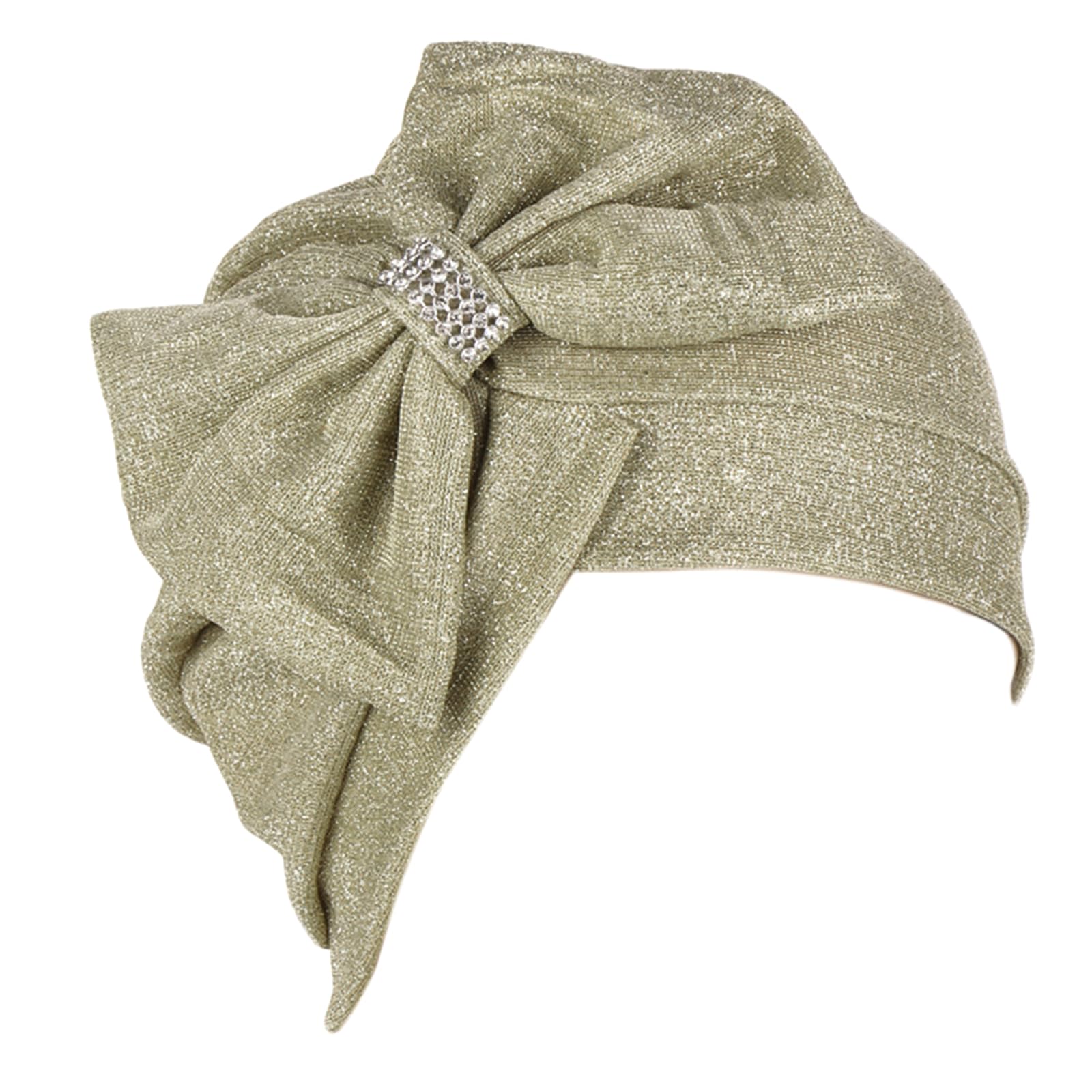 Amazon.com: HEYXI Women Hijab Turban Hat for Front Forehead for Big Bow ...