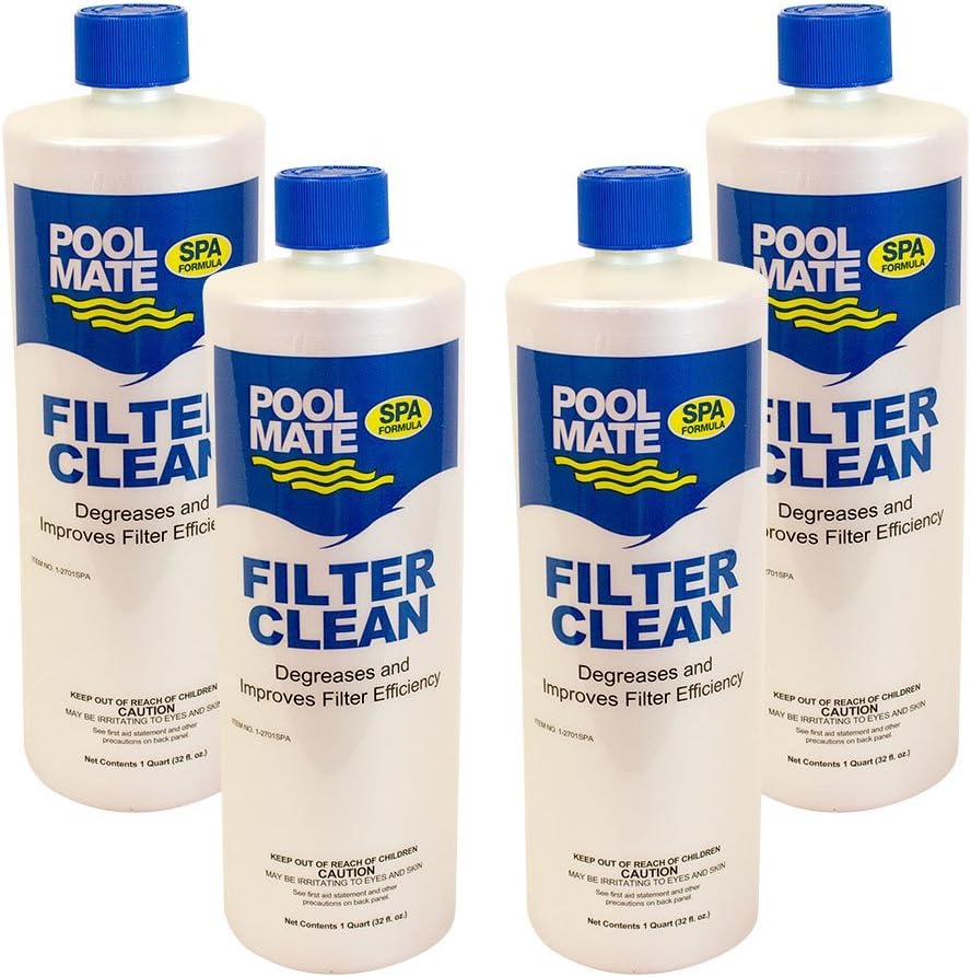 Amazon.com: Pool Mate 1-2701SPA-04 Liquid Filter Cleaner for Spas and ...