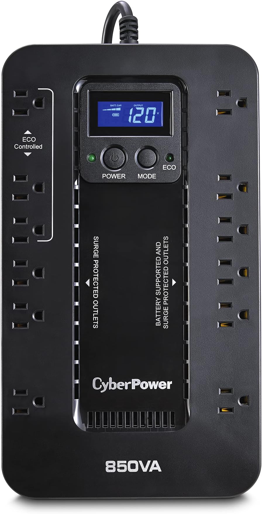 Amazon.com: APC UPS Battery Backup for Computer, BE550G Surge Protector ...