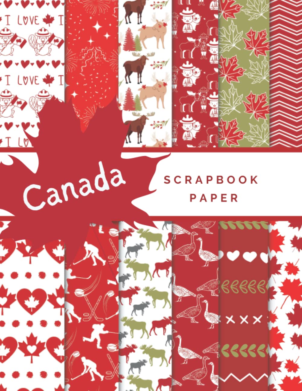 Canada Scrapbook Paper: Ideal DIY, Craft Projects, Card Making ...