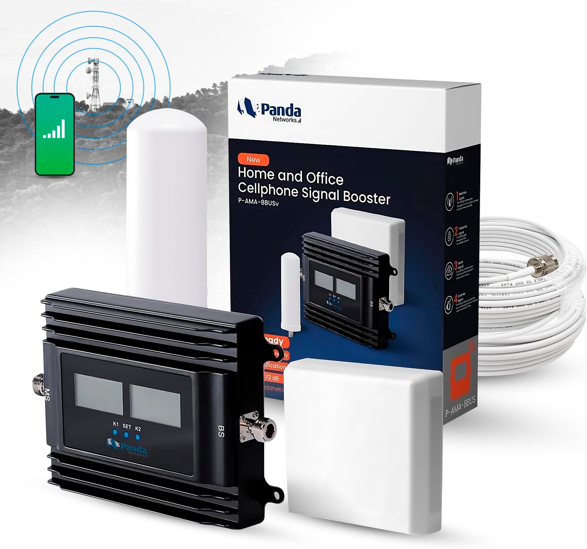 Amazon.com: Verizon Wireless 4G & 5G LTE Network Extender ASK-SFE116 ...