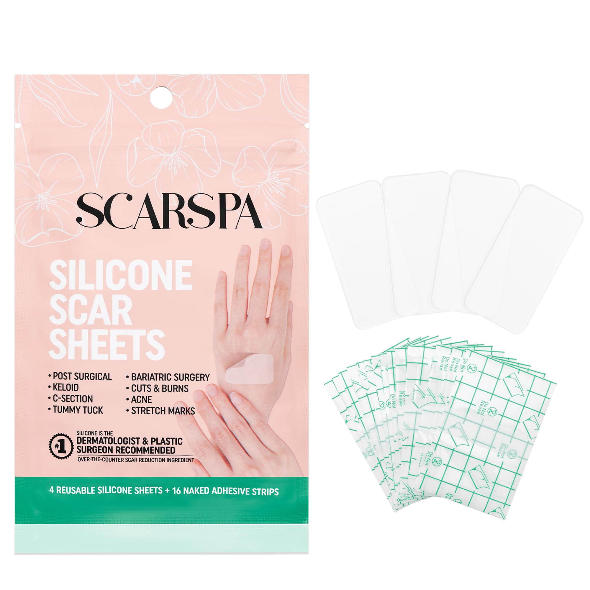 Silicone Scar Sheets C Section Scars Bariatric Surgery Scars Plastic ...