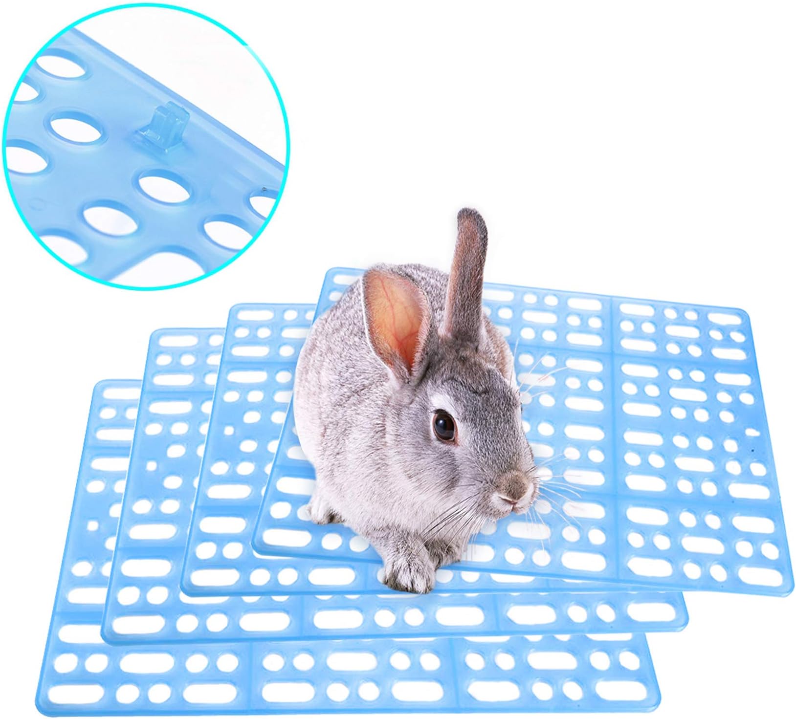 Amazon.com : All Things Bunnies EZ Floor Resting Mat (Cranberry) : Pet ...