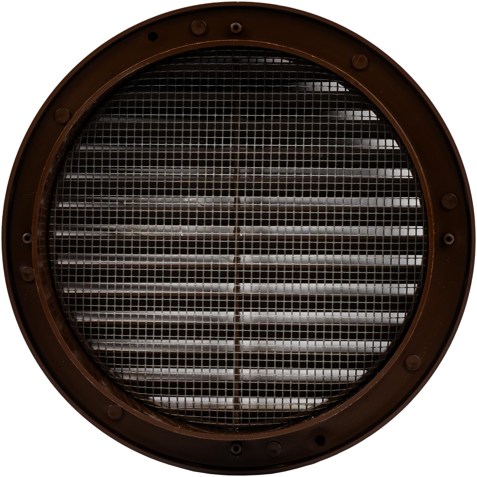 Snapklik.com : 5pack Ø6" Inch Brown Plastic Round Soffit Vent - Air ...