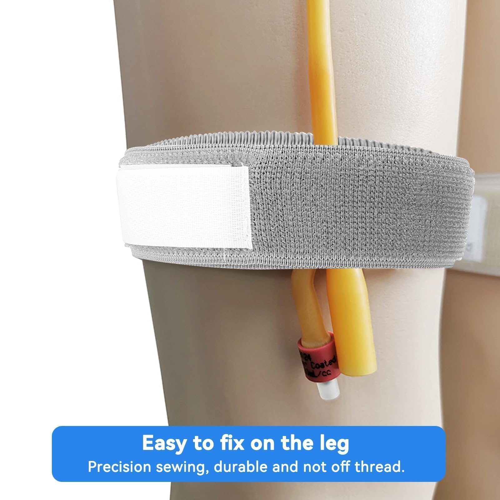 2pcs Catheter Leg Bag Holder, Adjustable Catheter Fixation Tape Urinary ...