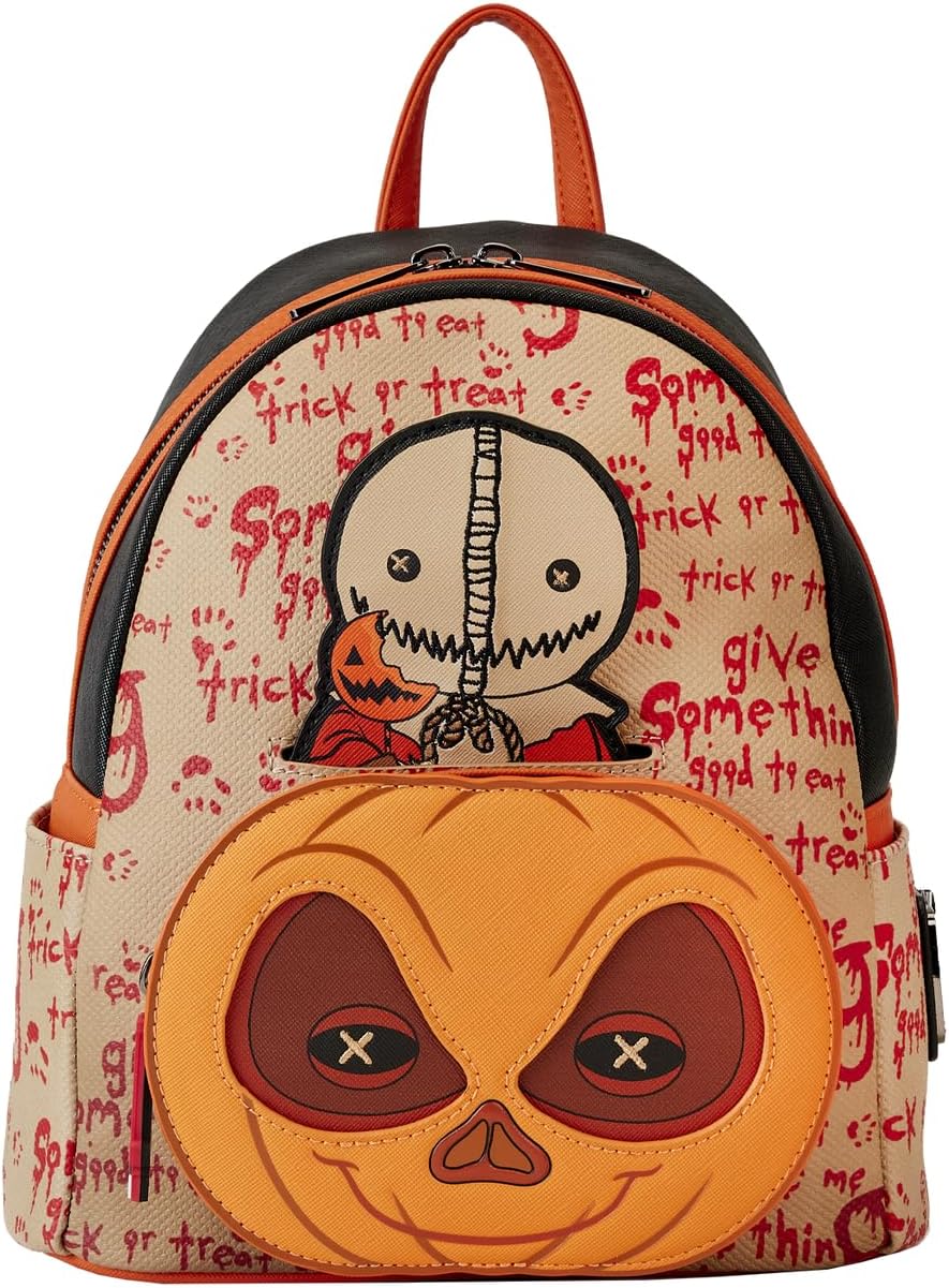 Amazon.com | Trick 'r Treat Sam Pumpkin Mini Backpack | Kids' Backpacks