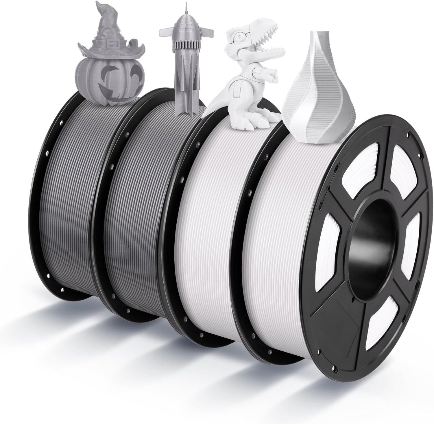 Amazon.com: ANYCUBIC PLA 3D Printer Filament Bundle 4KG, 3D Printing ...