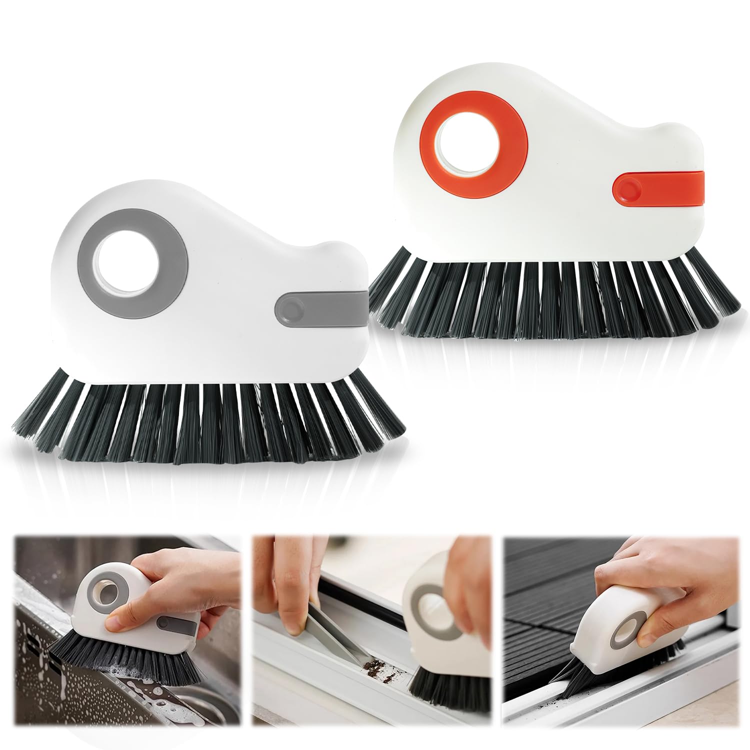Amazon.com: 2 in 1 Groove Cleaning Brush Window Track Cleaning Tools ...