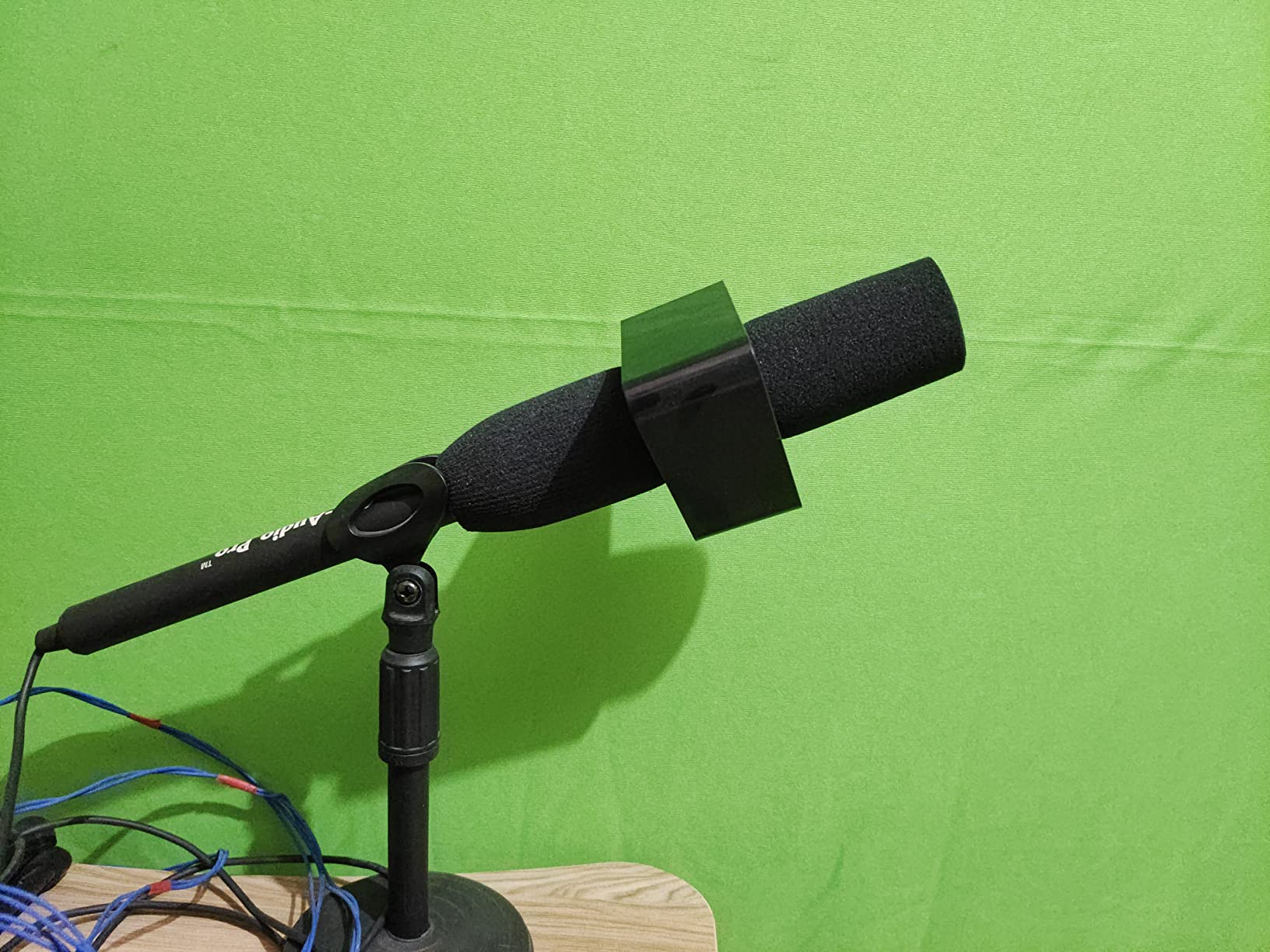 Generic ABS Injection Molding Triangular Microphone Station Logo -Black ...