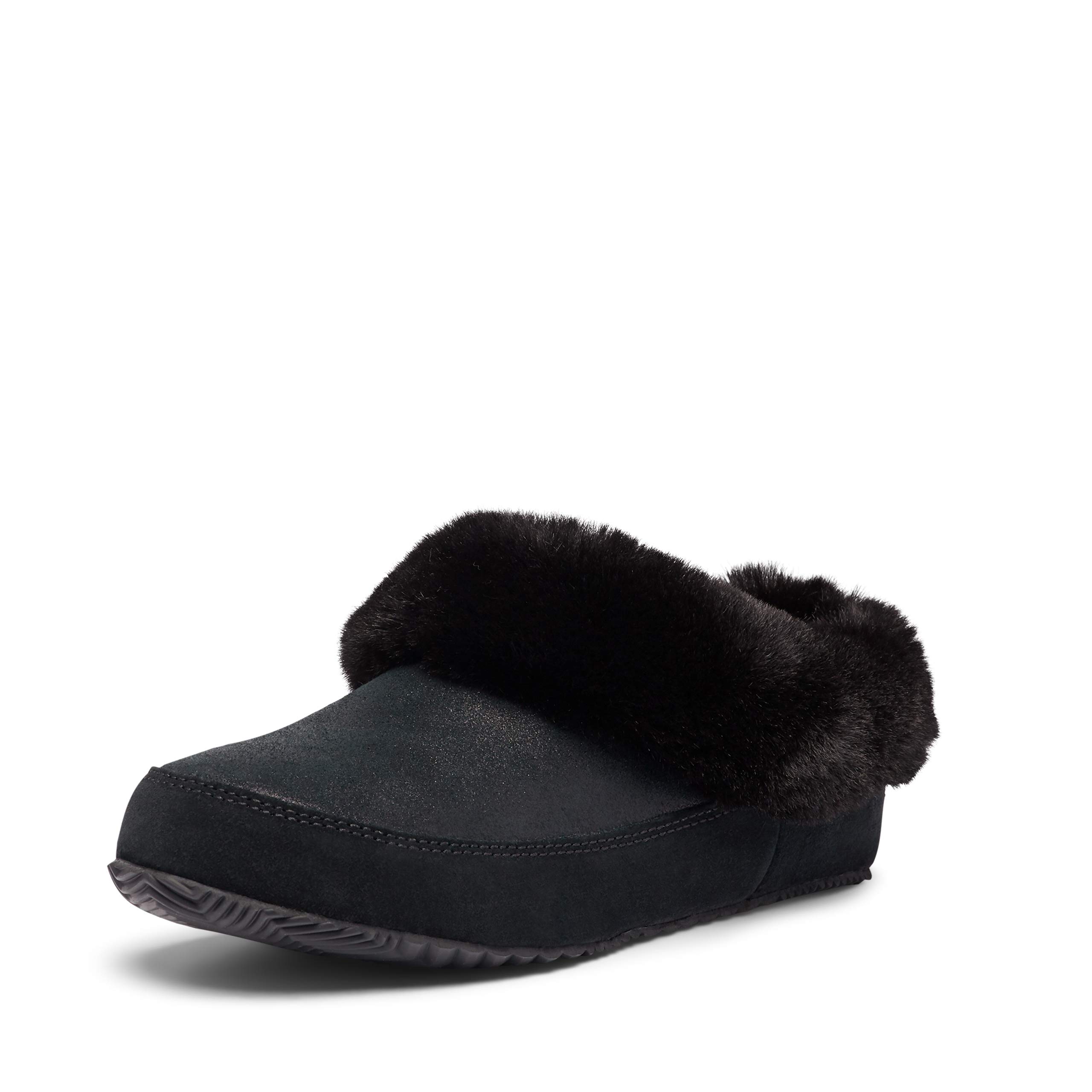 Amazon.com | Sorel Go Coffee Run Slippers for Women - Faux Fur Collar ...