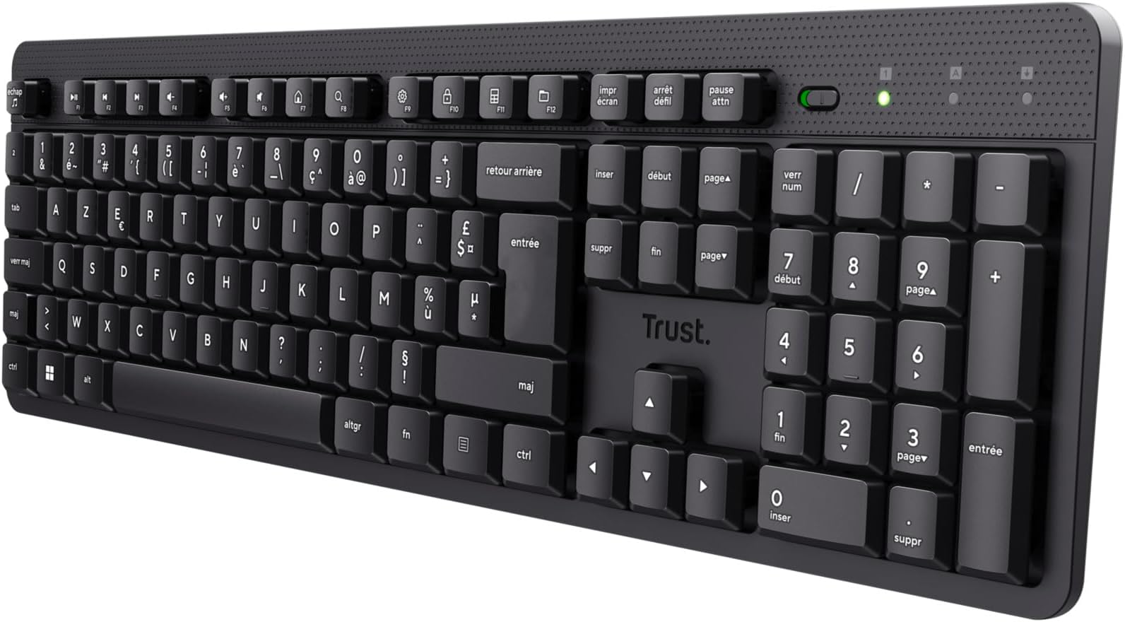 cimetech Clavier sans Fil, Clavier AZERTY Français avec Récepteur Nano ...