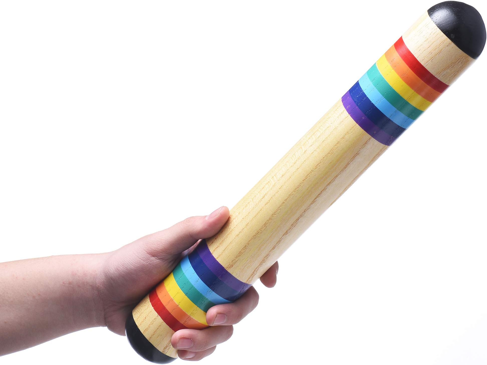 Amazon.com: 13.8 Inch Wooden Rain Maker Rain Stick Musical Instrument ...