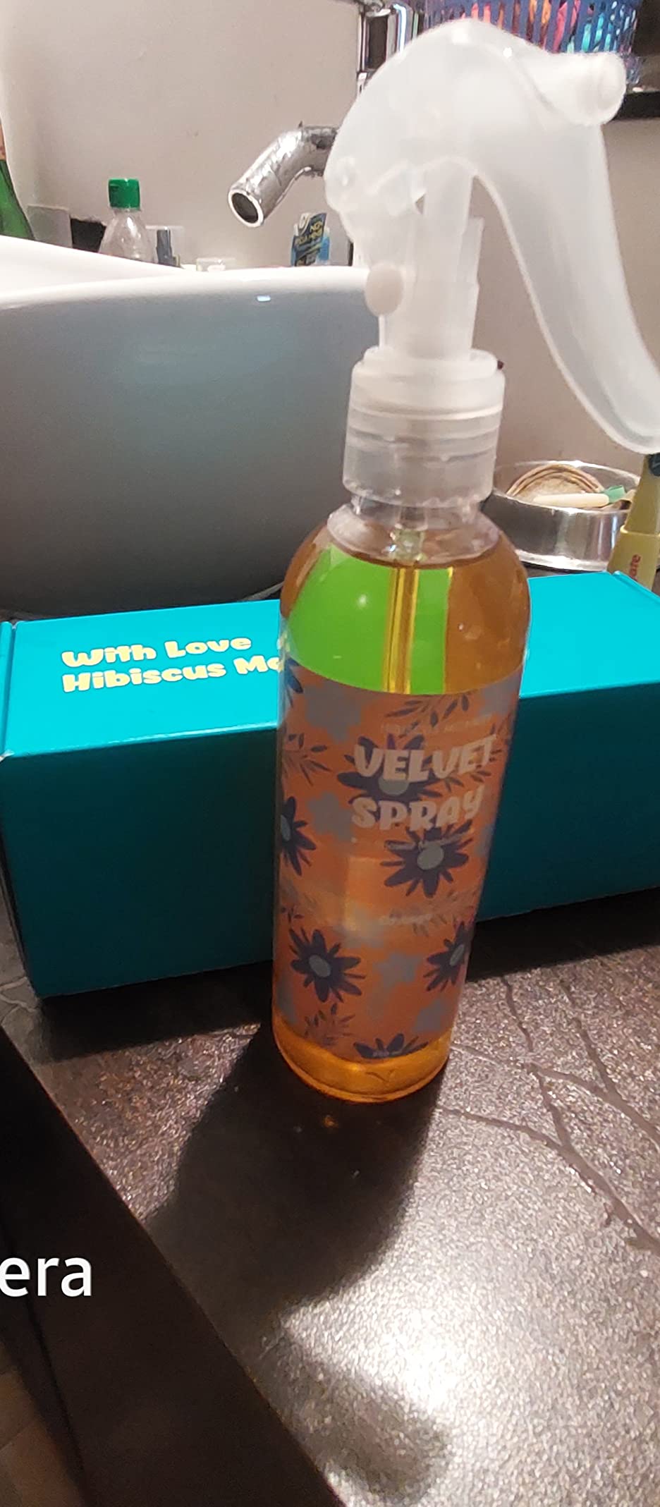 Buy HIBISCUS MONKEY Velvet Spray Orange In-Shower Body Moisturizer ...