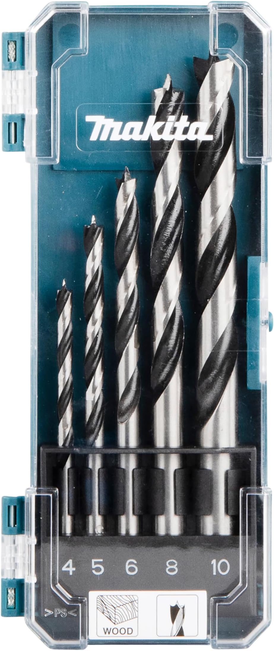 Blue Spot 8 Piece Wood Drill Bit Set : Amazon.co.uk: DIY & Tools