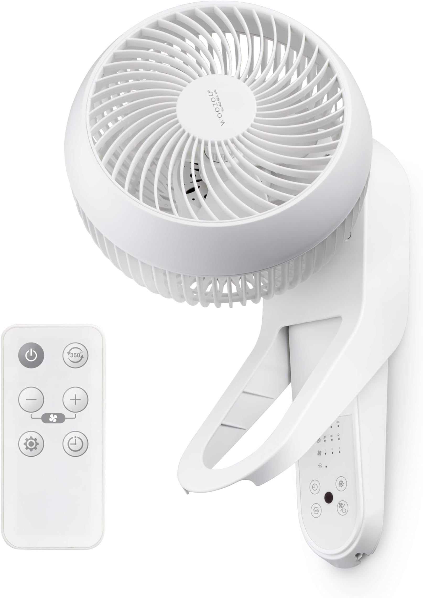 Amazon.com: Wall-mounted Bladeless Fan/desktop Fan With Remote Control ...